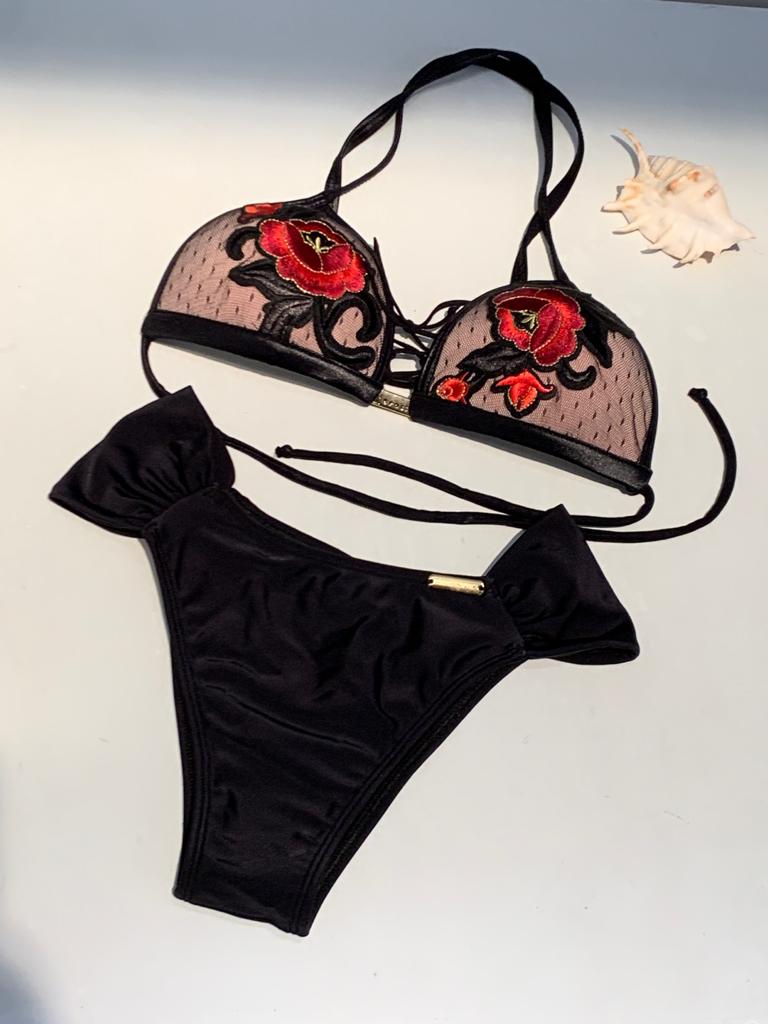 Sexy Embroidered Bikini – OhlindaWear